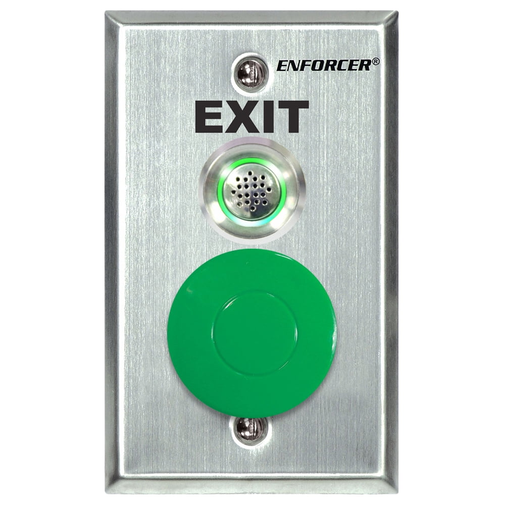 Seco-Larm Enforcer Request-To-Exit Plate with Status LED & Adjustable ...
