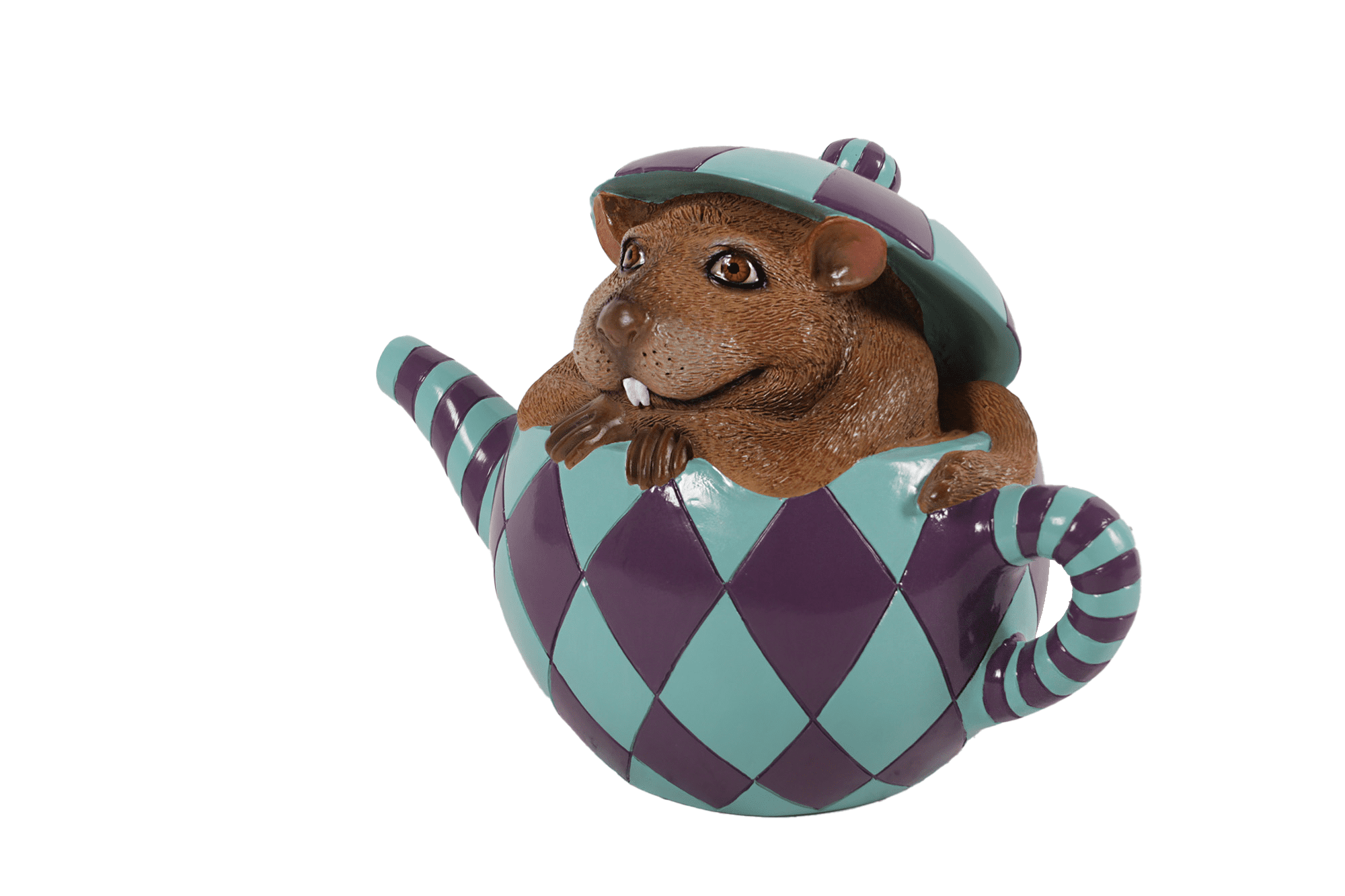 Mouse In Tea Cup Life Size Statue - Walmart.com