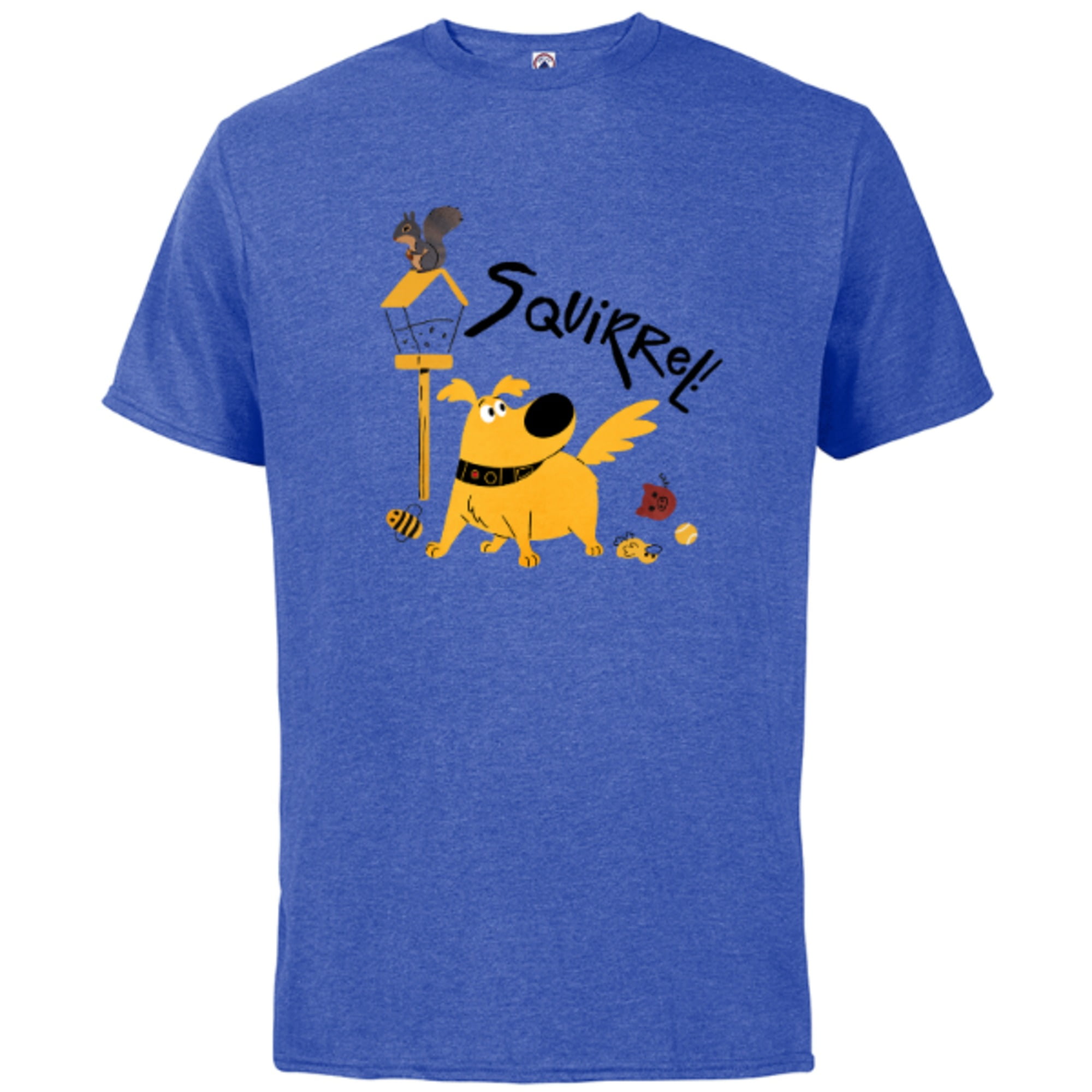 Disney and Pixar's Dug Days Squirrel Bird Feeder - Short Sleeve Cotton ...