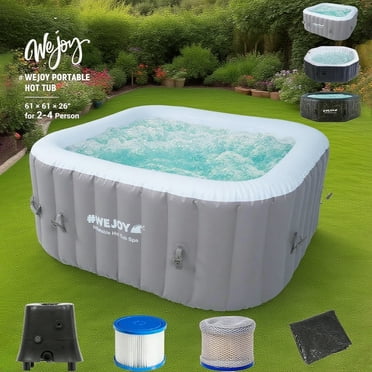 Intex PureSpa Plus Portable Inflatable Hot Tub Jet Spa & Medium Benches ...