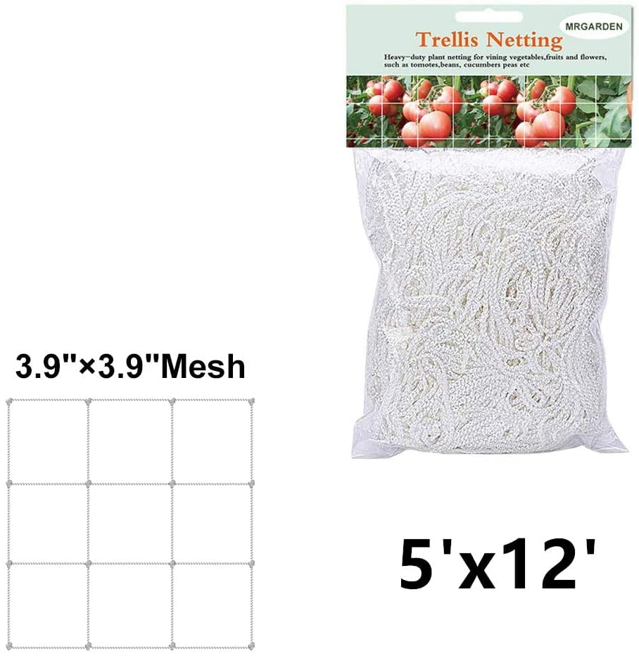 Mr. Garden Plant Netting,Tomato Trellis Netting, Vegetables,Flowers ...