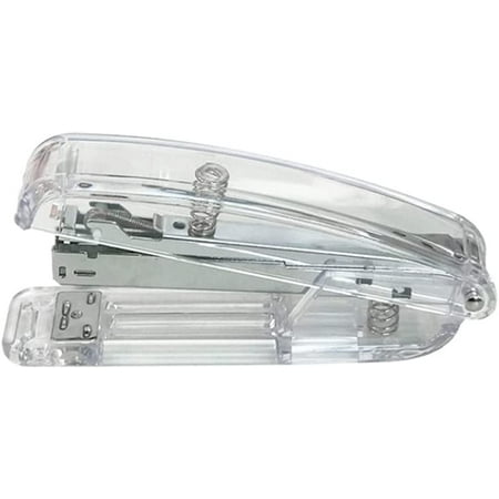 staplers Office Transparent Stapler 25 Sheet Clear Acrylic Spring ...