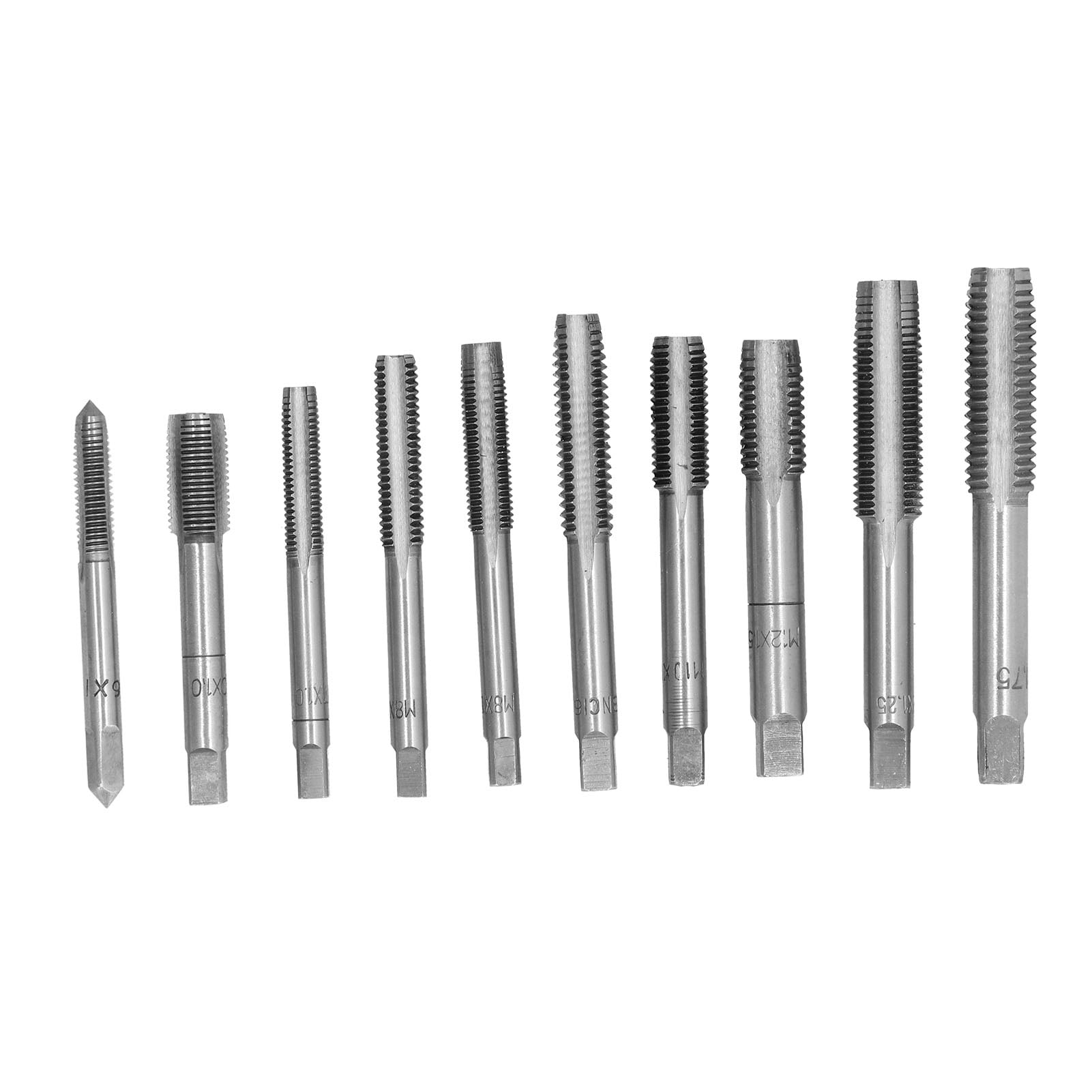 Hand Tap Set HSS Screw Thread Cutter Tapping Bit Manual Tools for Metal ...