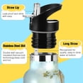 ALAZA Cute Mouse Pattern Stainless Steel Water Bottle Vacuum Insulated ...