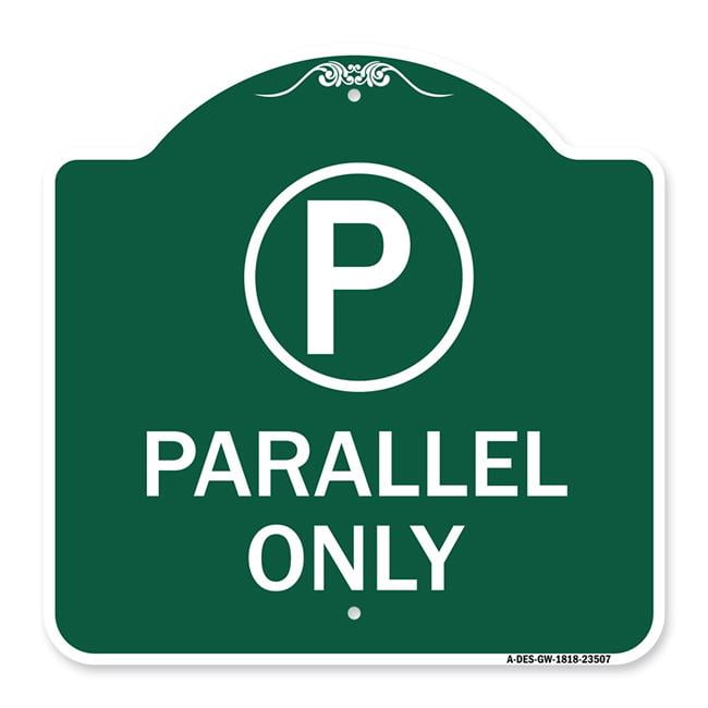 SignMission A-DES-GW-1818-23507 18 x 18 in. Designer Series Sign ...