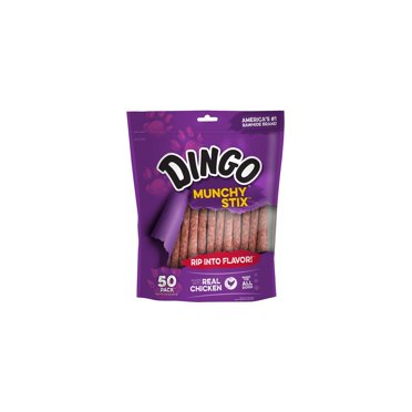 Dingo Mini Bones 35 Count, Rawhide For Dogs, Made With Real Chicken ...