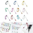 Beadable Keychains Metal Keychains Key Beads Keyrings for Key Chain ...
