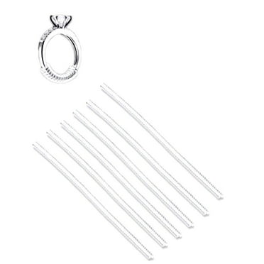 16Pcs Ring Size Adjuster Invisible Clear Ring Sizer Jewelry Fit Reducer ...