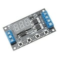 Time Delay Relay Switch Turn On Off Module 5V 12V 24V Double MOS Switch Type Trigger Cycle ...