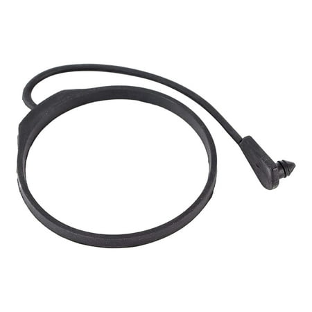 Vehicle Fuel Tank Filler Gas Cap Tether Rope LR053665 LR053666 Black ...