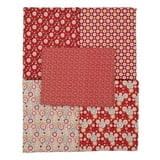 Sew Mama Fat Quarters 18 x 22 Cotton Solid Quilting Precut Squares 5 ...