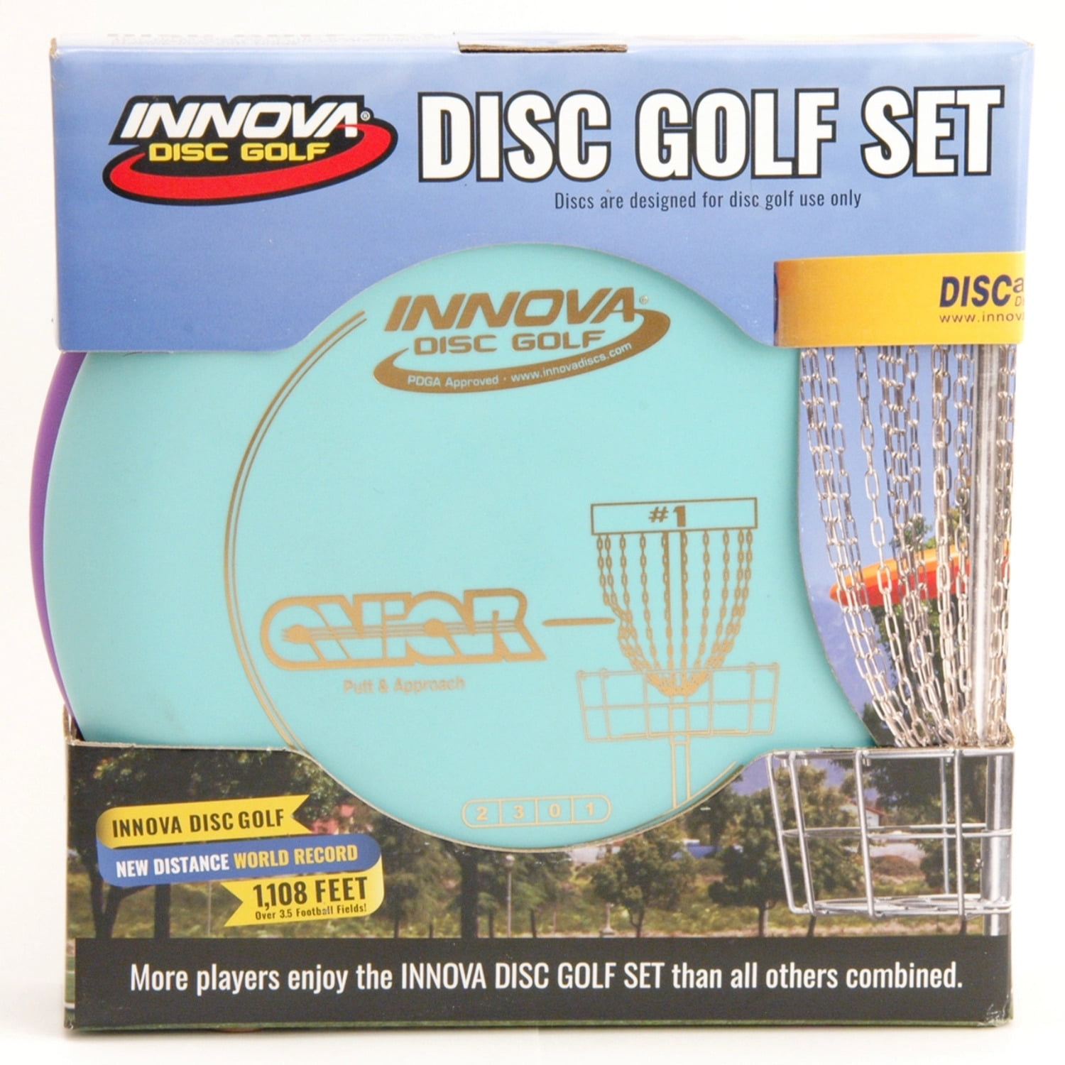 Innova Disc Golf DX 3-Disc Set - Walmart.com
