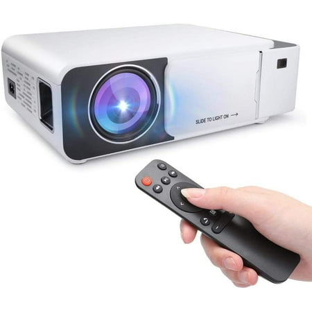 with Remote Control, 1280X720 2-5m Projection Distance 720P Projector ...