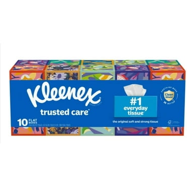 Kleenex Trusted Care Facial Tissue, 2-Ply, 230-Count, 10-Pack - Walmart.com