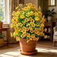 Artificial Flower Bouquet Centerpiece, Realistic Faux Floral Table ...
