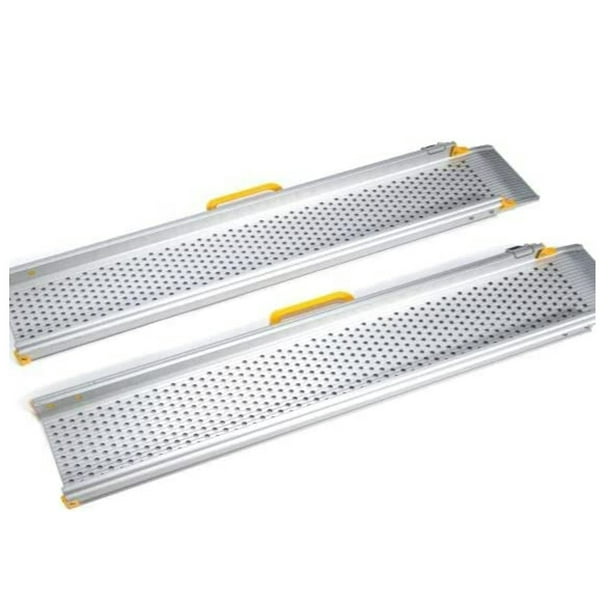 Miracle Mobility 6' Telescoping Aluminum Alloy Ramps - Walmart.com