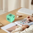 TOPRenddon Cube Timer,Productivity Timer Kids Time Timer Gravity Sensor flip Timer for Time ...