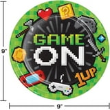Video Game Party Paper Plates, 24 Count - Walmart.com