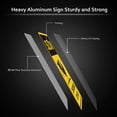 UV Protected Waterproof Aluminum Warning Signs SLOW CHICKENS AT PLAY ...