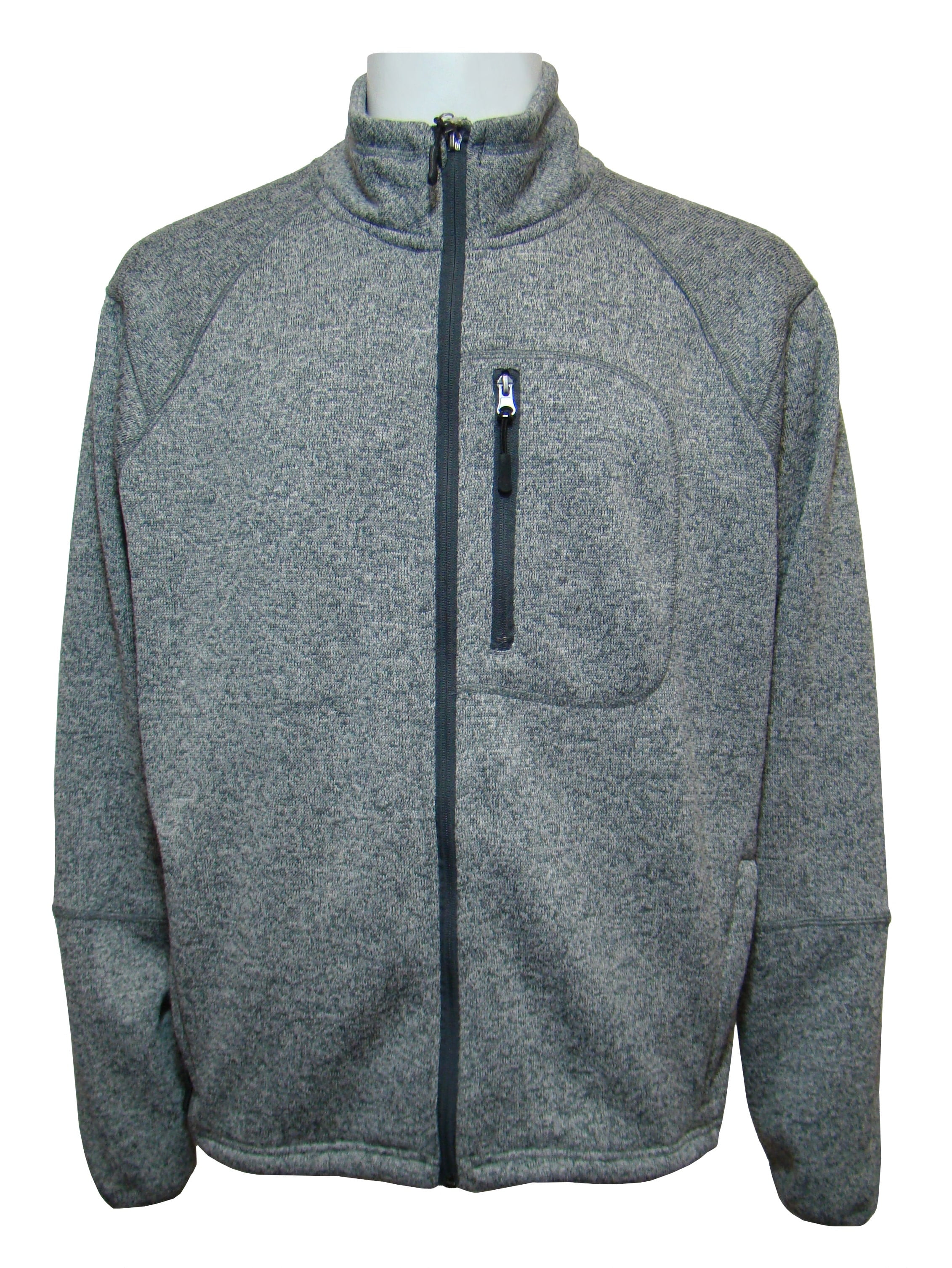 Victory Outfitters Men's Long Sleeve Fleece Full Zip Jacket - Walmart.com