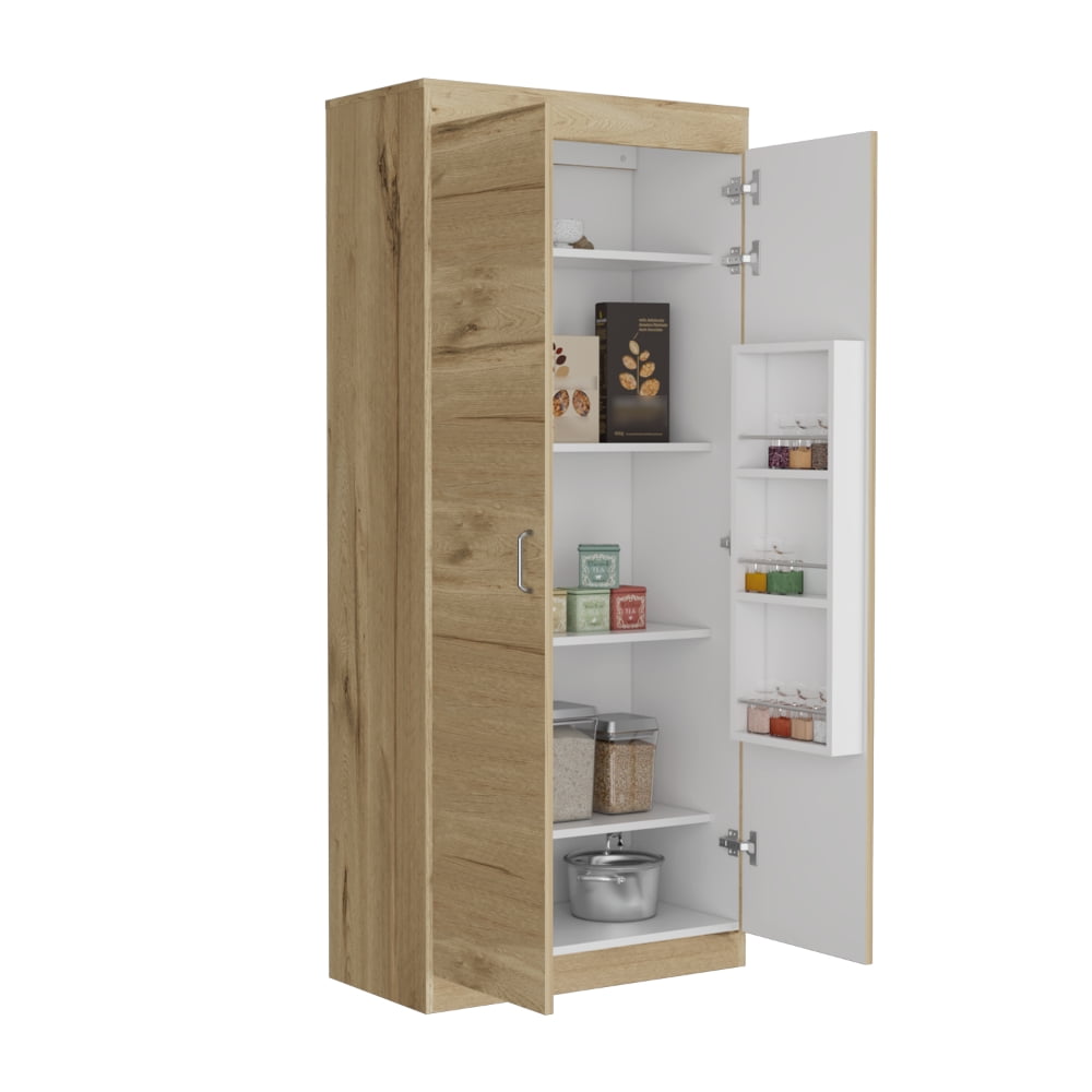 Mueble Alacena Multiusos Excelsior Duna y Blanco | Bodega Aurrera en línea