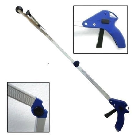 Folding Pick Up Reaching Tool 30" Easy Reach Grab Grabber Stick Extend ...