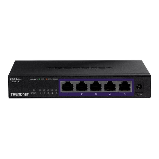 TRENDnet TEG S350 - Switch - unmanaged - 5 x 100/1000/2.5G - wall ...