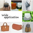 Black PU Leather Backpack Making Kits DIY Knitting Crochet Bags Bag ...