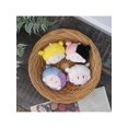 Colorful Hair Rag Doll Keychain Cute Plush Toy Pendant Women Handbag ...