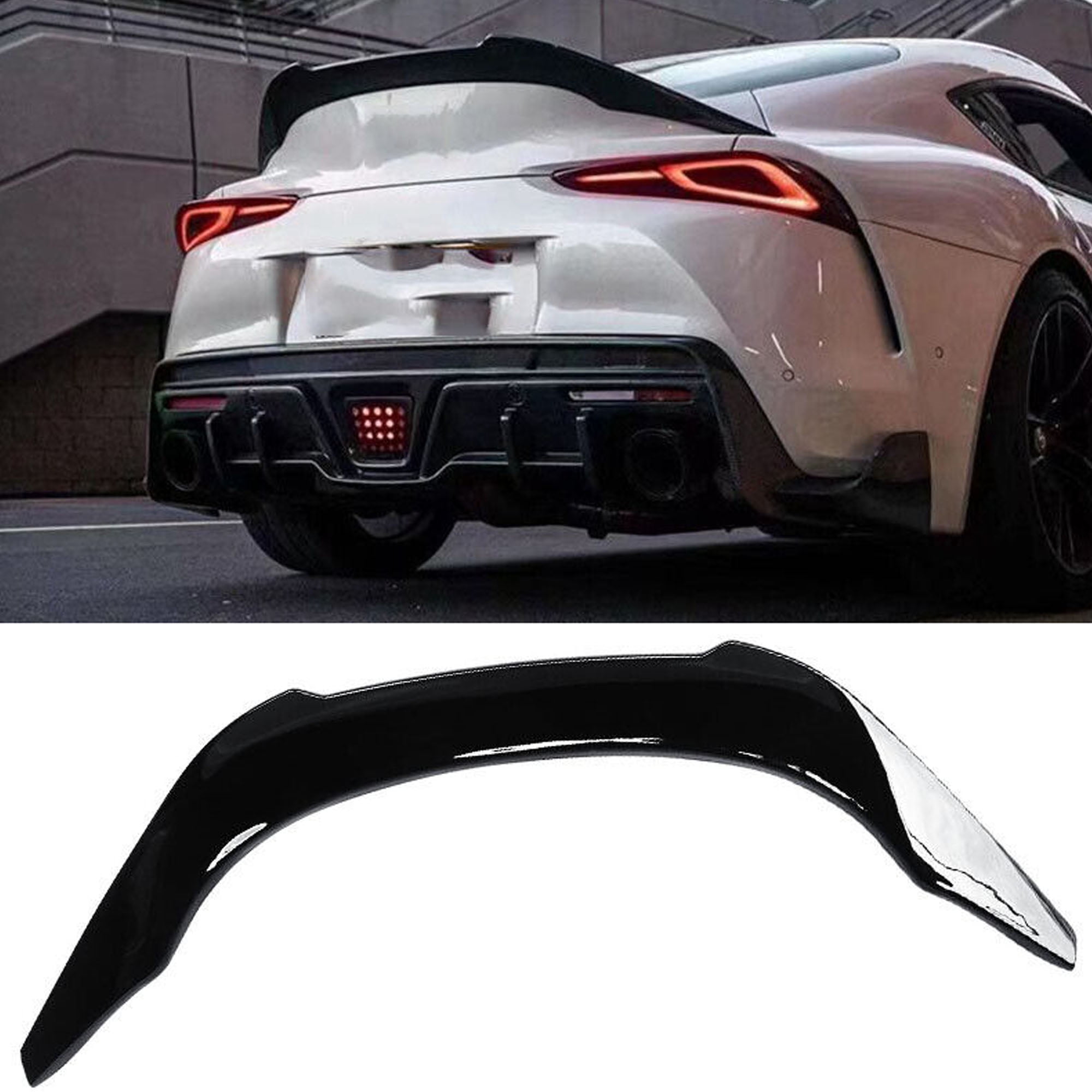 NINTE Rear Spoiler for 2020-2022 Toyota Supra GR A90 A91 2D Back Wing ...