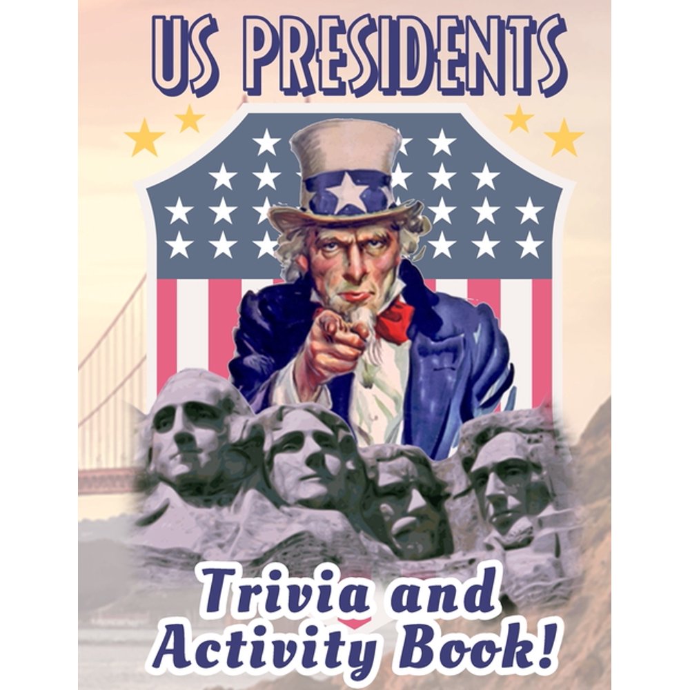 US Presidents Trivia And Activity Book : Children's US Presidents ...