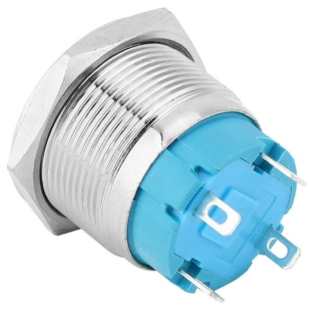Self-Locking Switch, Practical Metal Switch 22Mm / 0.87In Stainless ...