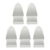 Plum Fittings 1 1/2" x 1 1/2" Gothic Vinyl Picket Fence Caps | Pack of 5 | White - Walmart.com