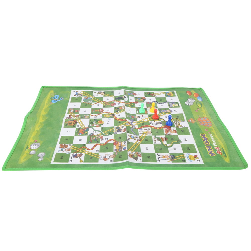 Click here for Zaqw 60x45cm Ground Mat Snake Ladder Chess  Washab... prices