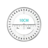 BE-TOOL 360 Degree Protractor Ruler Circle Measuring Tool for Drawing ...