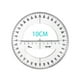 BE-TOOL 360 Degree Protractor Ruler Circle Measuring Tool for Drawing Measure Engineering ...
