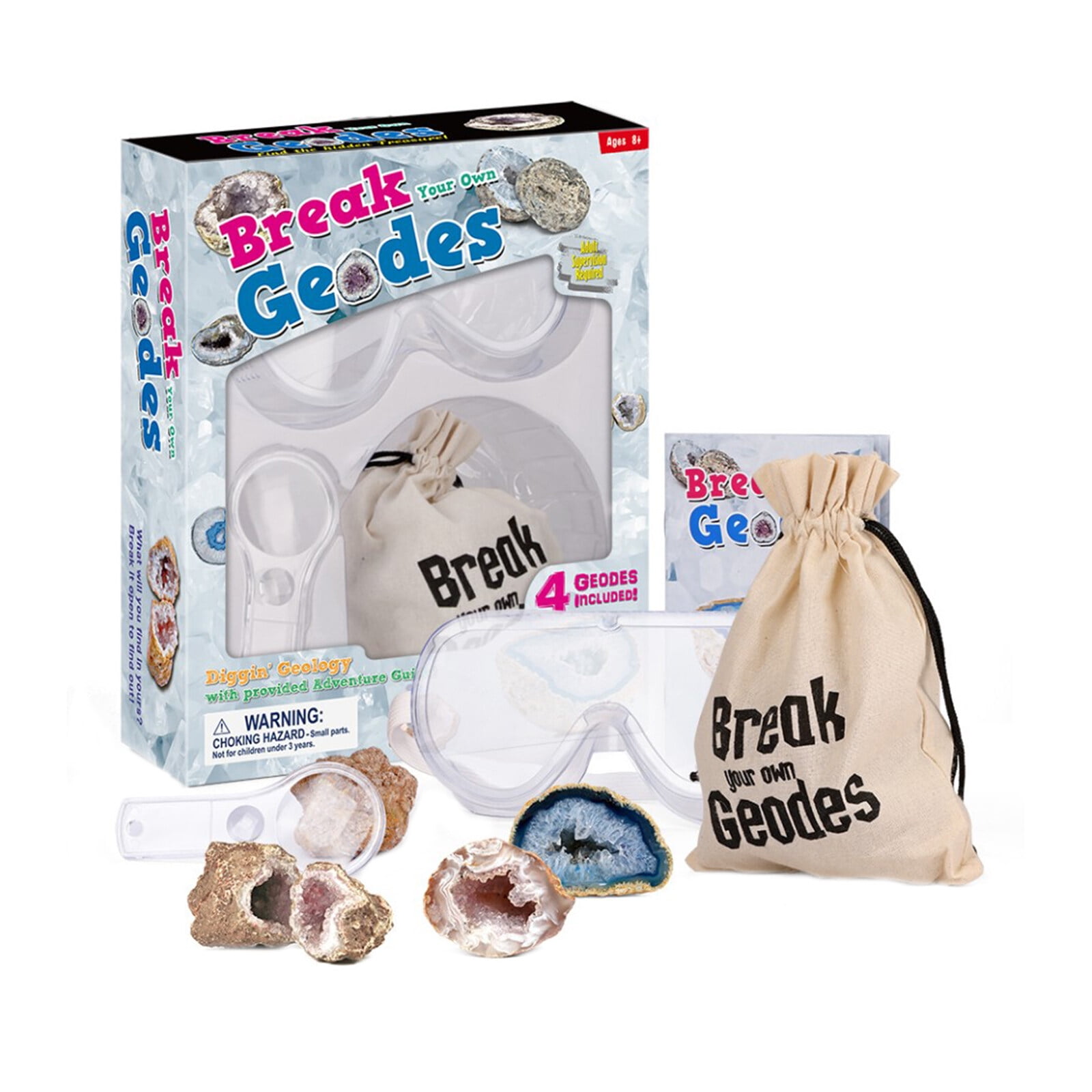 Click here for Hao Kai Ni Break Your Own Geodes Kit To Discover C... prices
