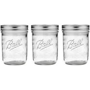 Ball, Glass Mason Jars with Lids & Bands, Wide Mouth, 24 oz, 9 Count ...