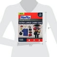 Hefty Extra Large Carry Bags, 4 Pack, Clear, Self Standing, Odor Proof ...