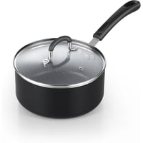 Cook N Home Professional 2 Quart Nonstick Saucepan with Lid, Heavy ...