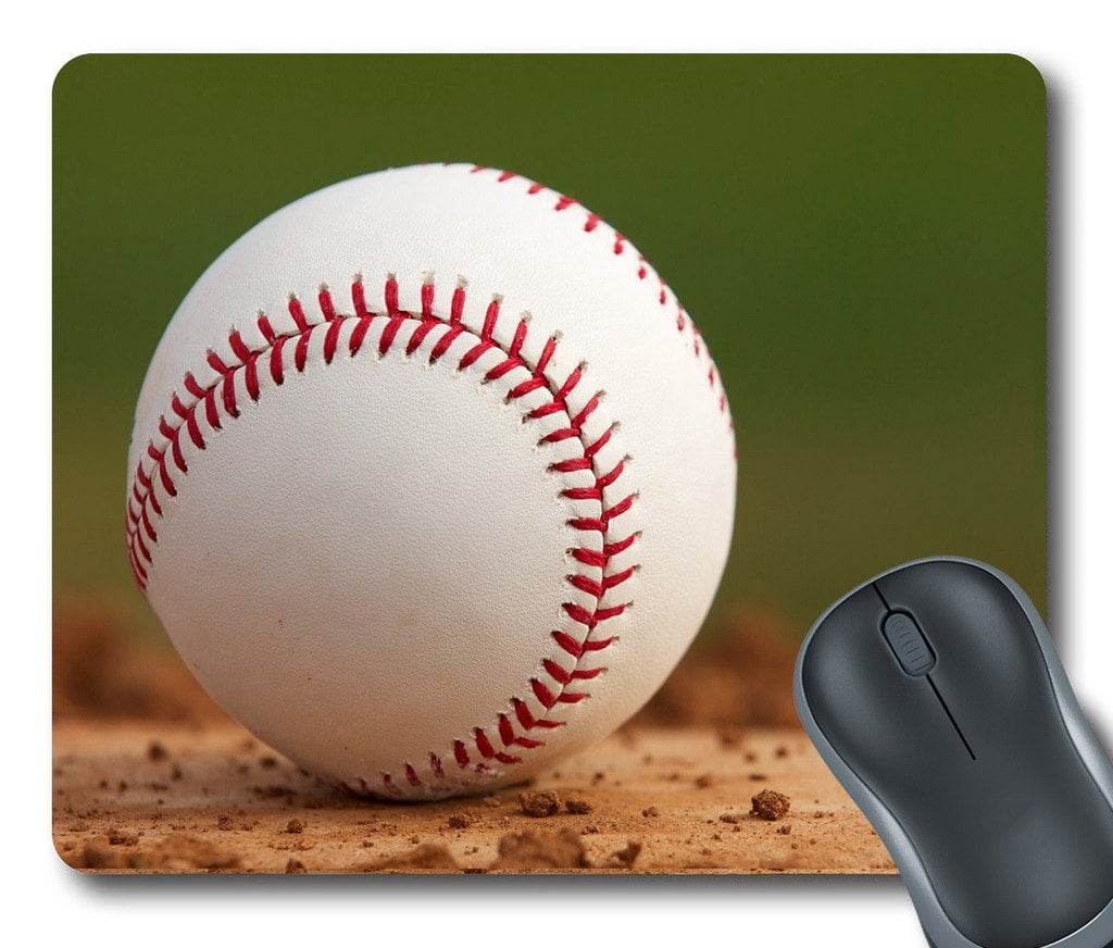GCKG Baseball Sports Mouse Pad Personalized Unique Rectangle Gaming ...