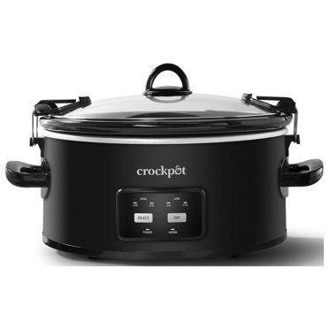 Roadpro 12-Volt 1.5 Quart Slow Cooker Black - Walmart.com