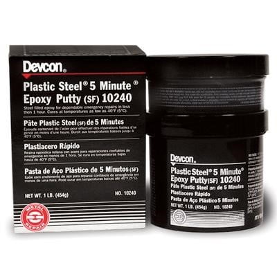 Devcon Plastic Steel 5-Minute Putty – 1 lb Tub (4 Pack) - Walmart.com