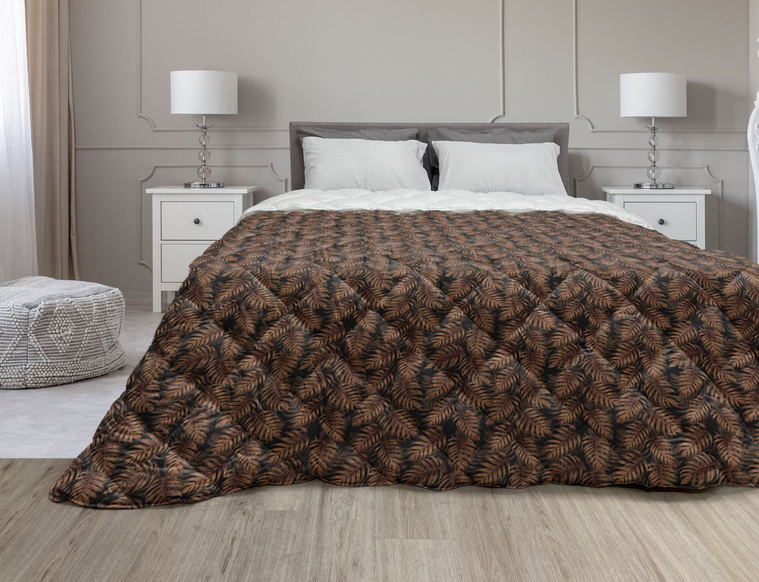 Waves Down Alternative Comforter, Japanese Ethnic Style Motifs Drawing ...