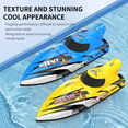 Vortex Jet High-Speed Brushless RC Speedboat, Waterproof Electric ...