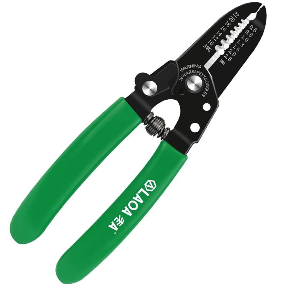 LAOA Electric Wire Stripper 7 Gear Multifunctional Cable Cutter ...