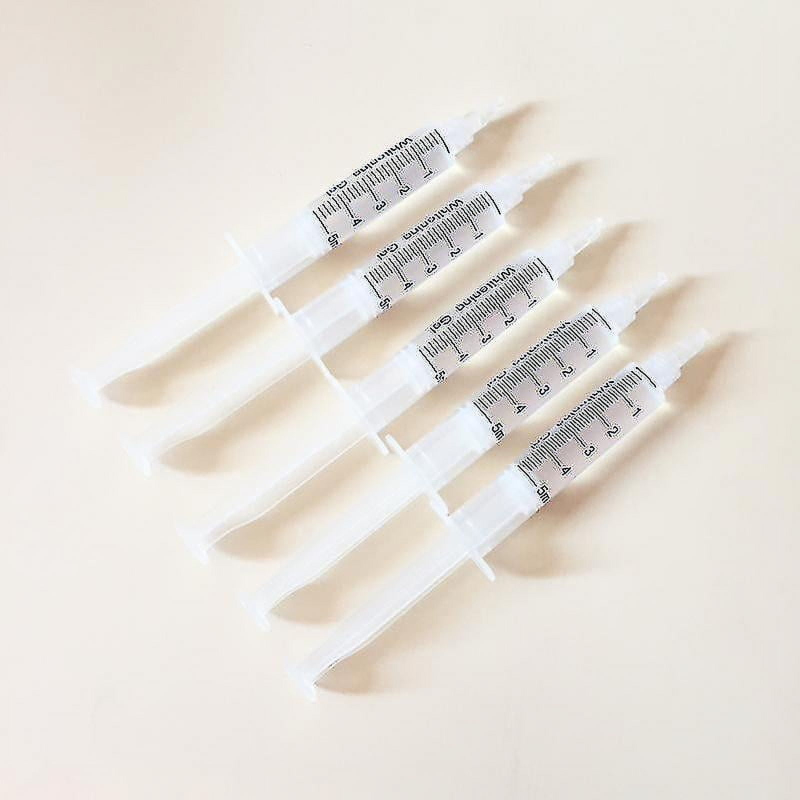 Teeth Whitening Peroxide Gel - 5ml Syringe - 10%, 25%, 35% Hydrogen ...