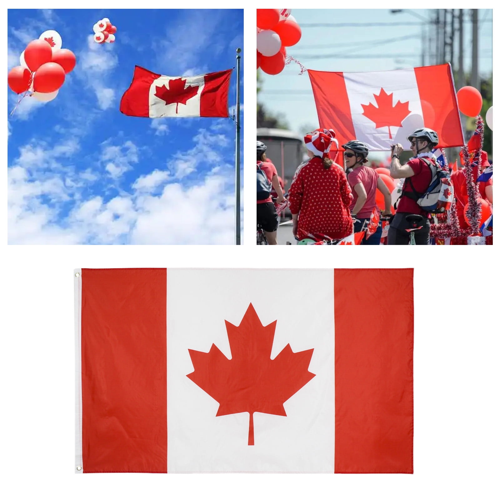Click here for Chenjiaaa 59x35 Inch Canada Flag Canadian Flag Med... prices
