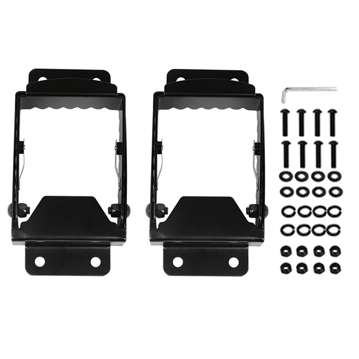 Click here for Unbranded 1pair Universal Atv Foot Rest Rear Passe... prices