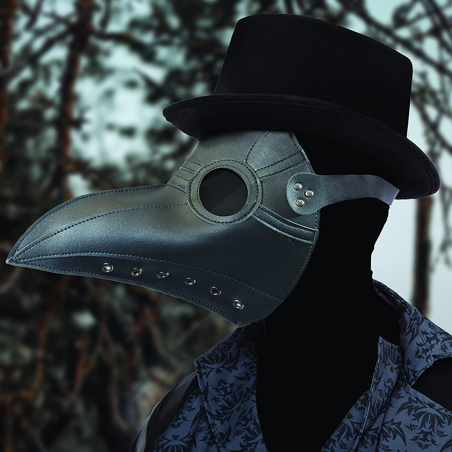 Buy Spooktacular Creations Gothic Plague Doctor Crow Mask Props Cosplay ...